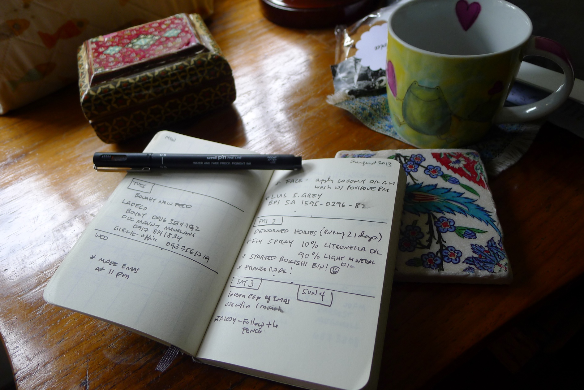 My Ideal Farm Notebook – Tonji and Sylvia's Wildlife Refuge